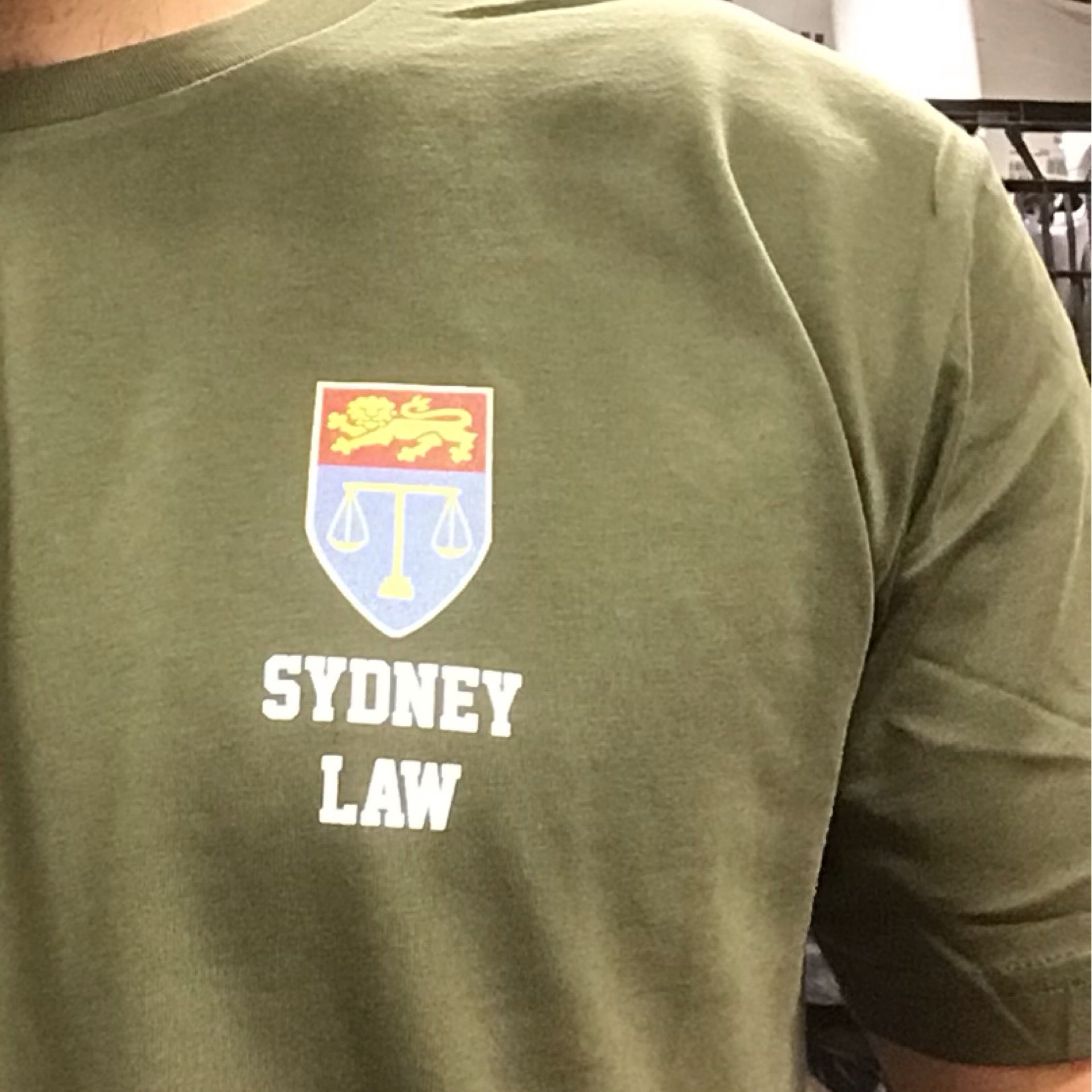 Sydney Law T-Shirt - GREEN | SULS Official Merchandise Store | Sydney ...
